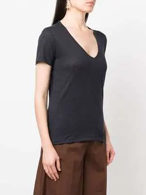 Closed Linen V-neck T-shirt