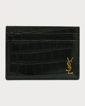 Saint Laurent Monogrammed Accessories For Men