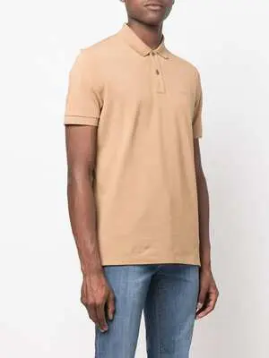 BOSS Embroidered-logo Polo Shirt - Neutrals