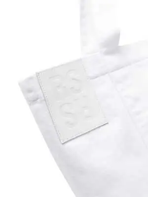 Raf Simons Cotton Tote Bag - White