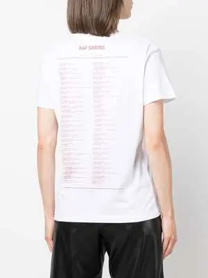 Raf Simons Tour Print T-shirt - White