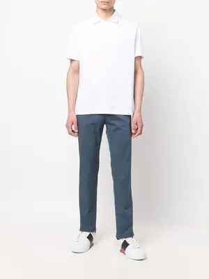 Massimo Alba Off-centre Button Chinos
