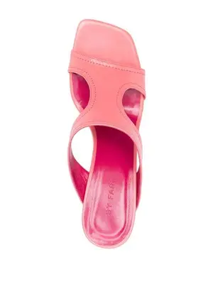 By Far 95mm Open Toe Sandals - Pink