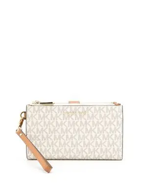 Michael Kors Jet Set Monogram Wallet - Neutrals