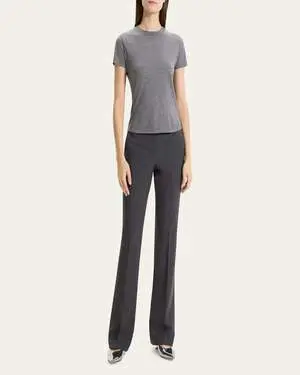 Theory Tiny Tee - Gray