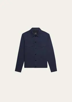 Theory Theory River Trucker Jacket Baltic