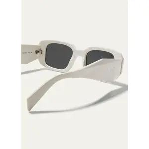 Prada Rectangle Acetate Sunglasses - Tortoise