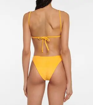 Jade Swim Most Wanted Terry Bikini Bottom - Orange