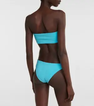 Jade Swim All Around Terry Bandeau Bikini Top