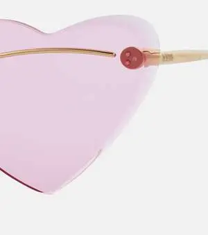 Loewe Heart Sunglasses - Pink