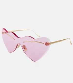 Loewe Heart Sunglasses - Pink