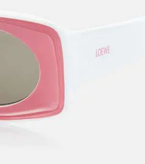 Loewe Rectangular Sunglasses - Multicoloured