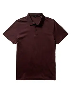 Robert Barakett Georgia Polo Shirt Cabernet