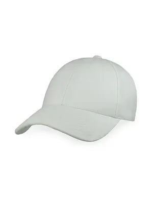 VARSITY HEADWEAR Linen Baseball Hat Shell White Linen