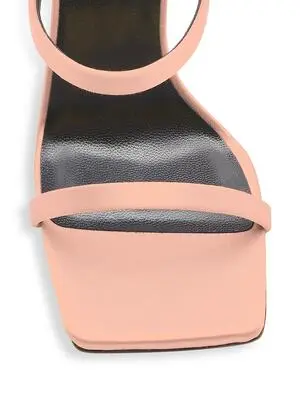 Versace 3 Strap Satin Sandals Size