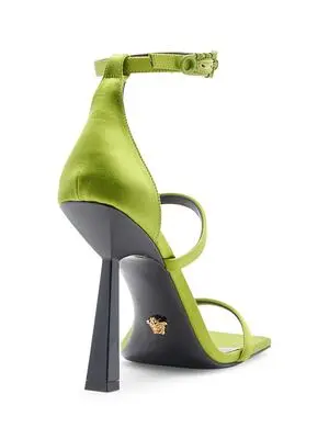 Versace 3 Strap Satin Sandals Size