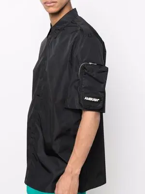 AMBUSH Short-sleeved Zip-pocket Shirt