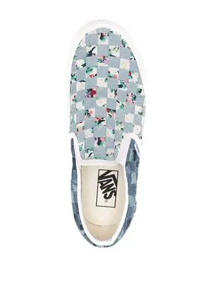 VANS Floral Interwoven Platform Sneakers