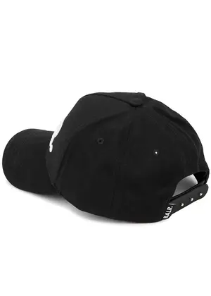 BALR. Black Logo-embroidered Cotton-twill Cap