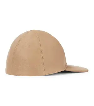Gabriela Hearst Linen Baseball Cap - Brown