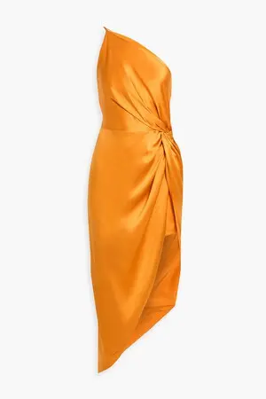 Orange Satin Dresses