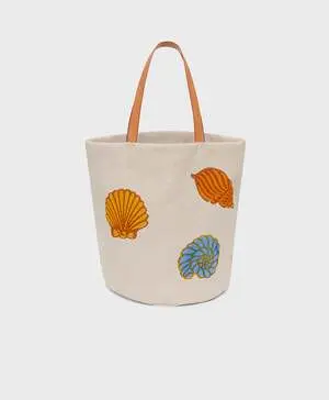 MANSUR GAVRIEL Mansur Gavriel Limited Edition Pascucci Tote Natural Shells