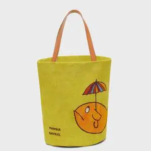 MANSUR GAVRIEL Mansur Gavriel Limited Edition Pascucci Tote Sunrise Fish