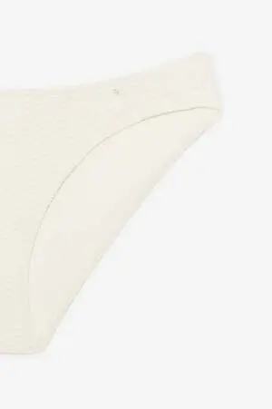 ANINE BING Riza Bikini Bottom - Cream