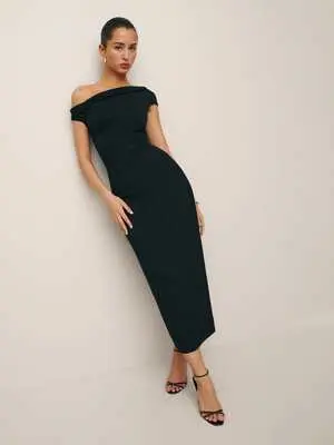 REFORMATION Jamen Knit Dress - Black