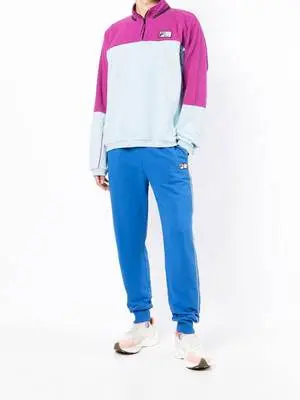 FILA Logo-patch Half-zip Sweater