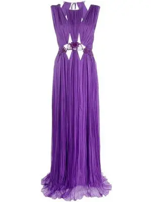 Alberta Ferretti Halterneck Evening Dresses
