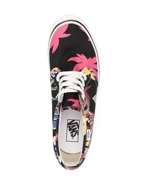 VANS Floral-print Trainers - Black