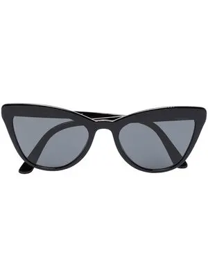 Prada Cat-eye Frame Sunglasses - Black