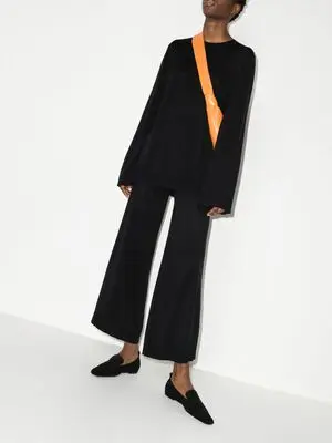 TOTEME Knitted Silk-cashmere Trousers