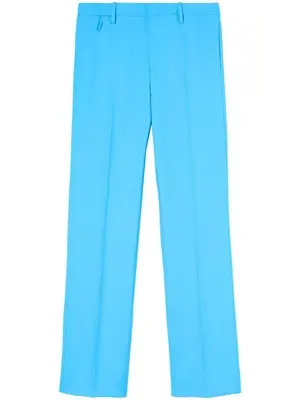 Off-White Straight-leg Tailored Trousers - Blue