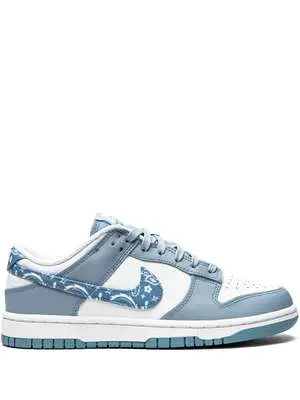 Nike Dunk Low Paisley Sneakers - Blue