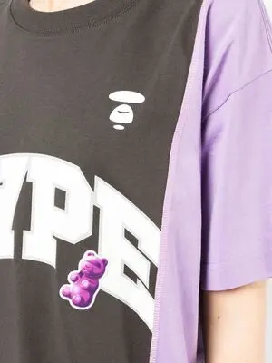 AAPE BY *A BATHING APE Colour-block T-shirt