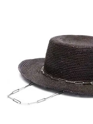 VAN PALMA Melisses Chain-detail Hat