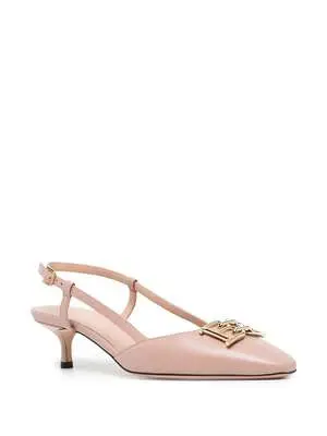 Bally 45mm Kitten-heel Pumps - Pink
