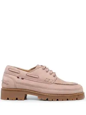 Bally Traper Leather Moccasins
