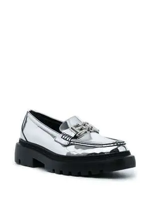 Bally Gioia Chunky Leather Loafers