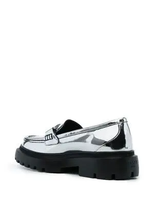 Bally Gioia Chunky Leather Loafers