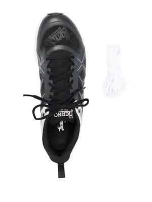 Herno Panelled Low-top Sneakers - Black