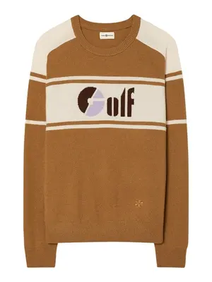 Tory Burch Cashmere Retro Golf Sweater