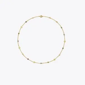 Tory Burch Moondance Pearl Necklace Tory Gold/multi