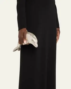 Judith Leiber Dolphin Minaudiere