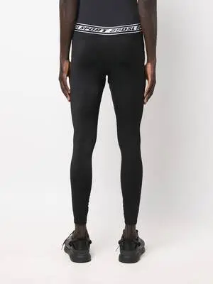 DIESEL® Logo-waistband Detail Leggings