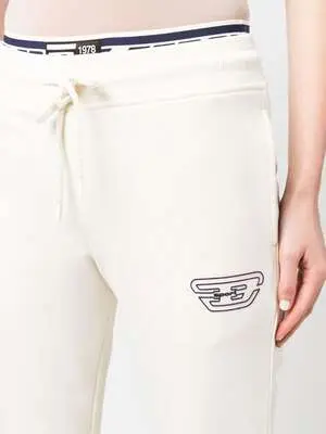 DIESEL® Logo Print Track Pants Off-white