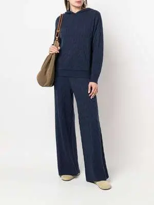 Ralph Lauren Recycled Cashmere Wide-leg Trousers