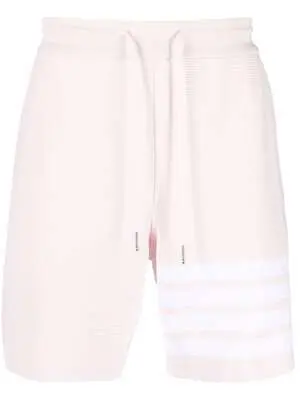 Thom Browne Ottoman 4-bar Track Shorts - Pink